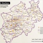 Nordrhein-Westfalen Postleitzahlenkarte 5-stellig PLZ-5 Vektorkarte