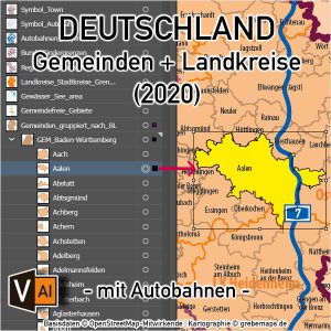 Landkreise Archive - grebemaps® B2B-KartenShop