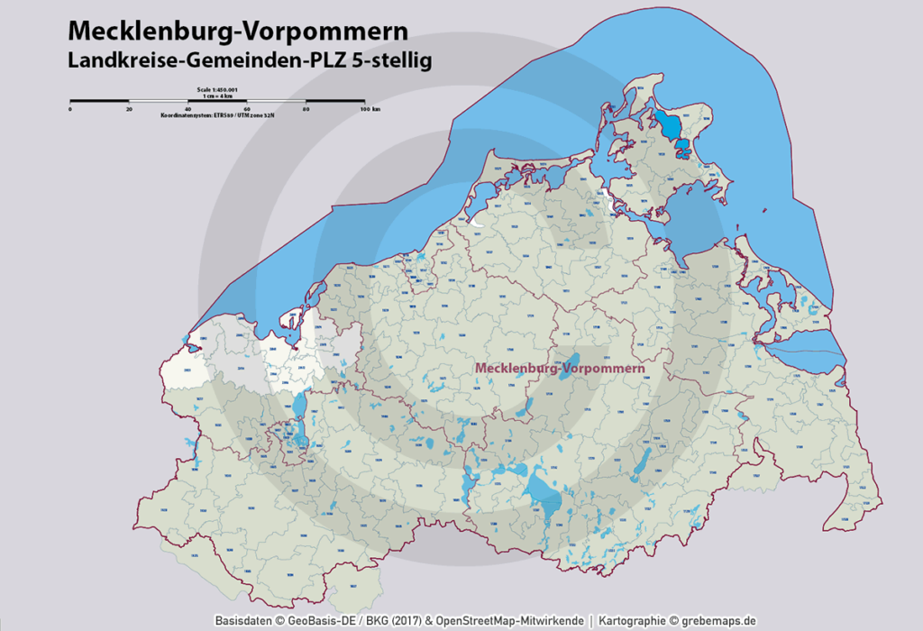 Erstaunlich Plz Mecklenburg Vorpommern Fotos