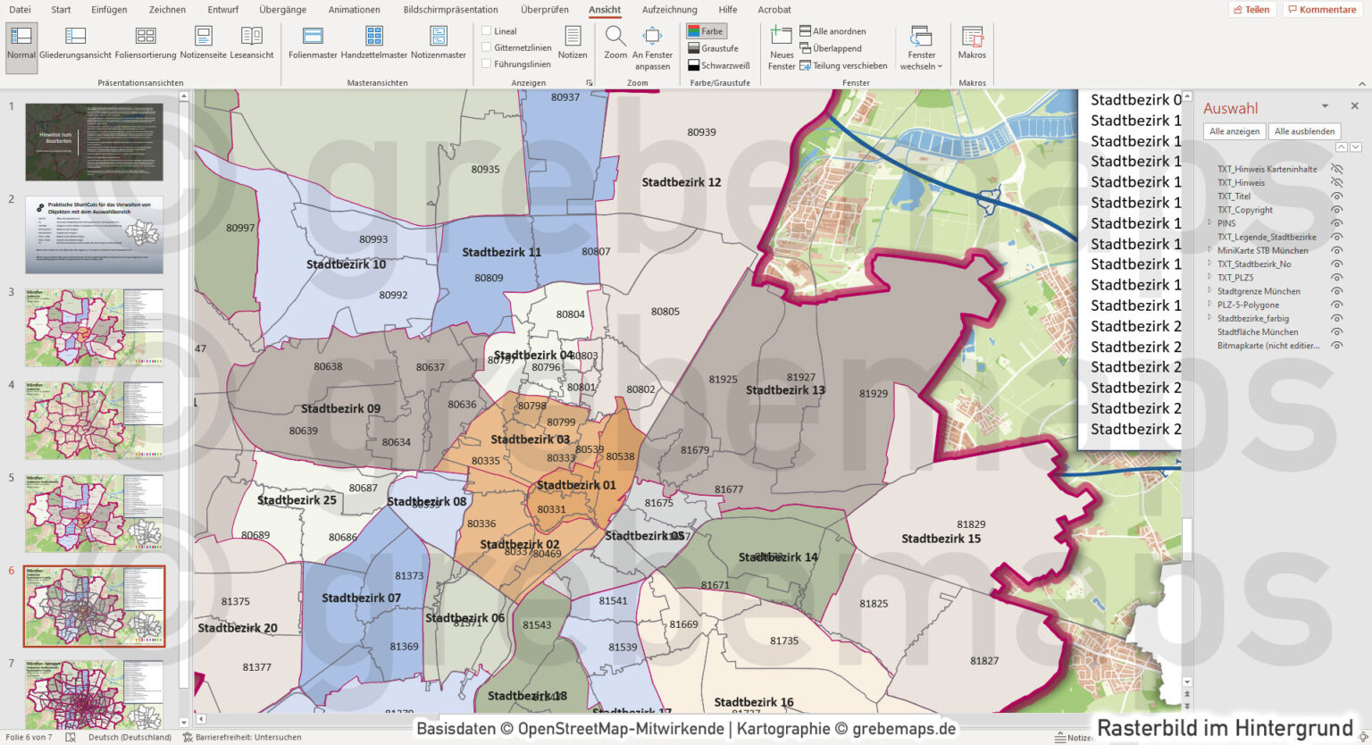 Postleitzahlen München Stadtteil – UODP