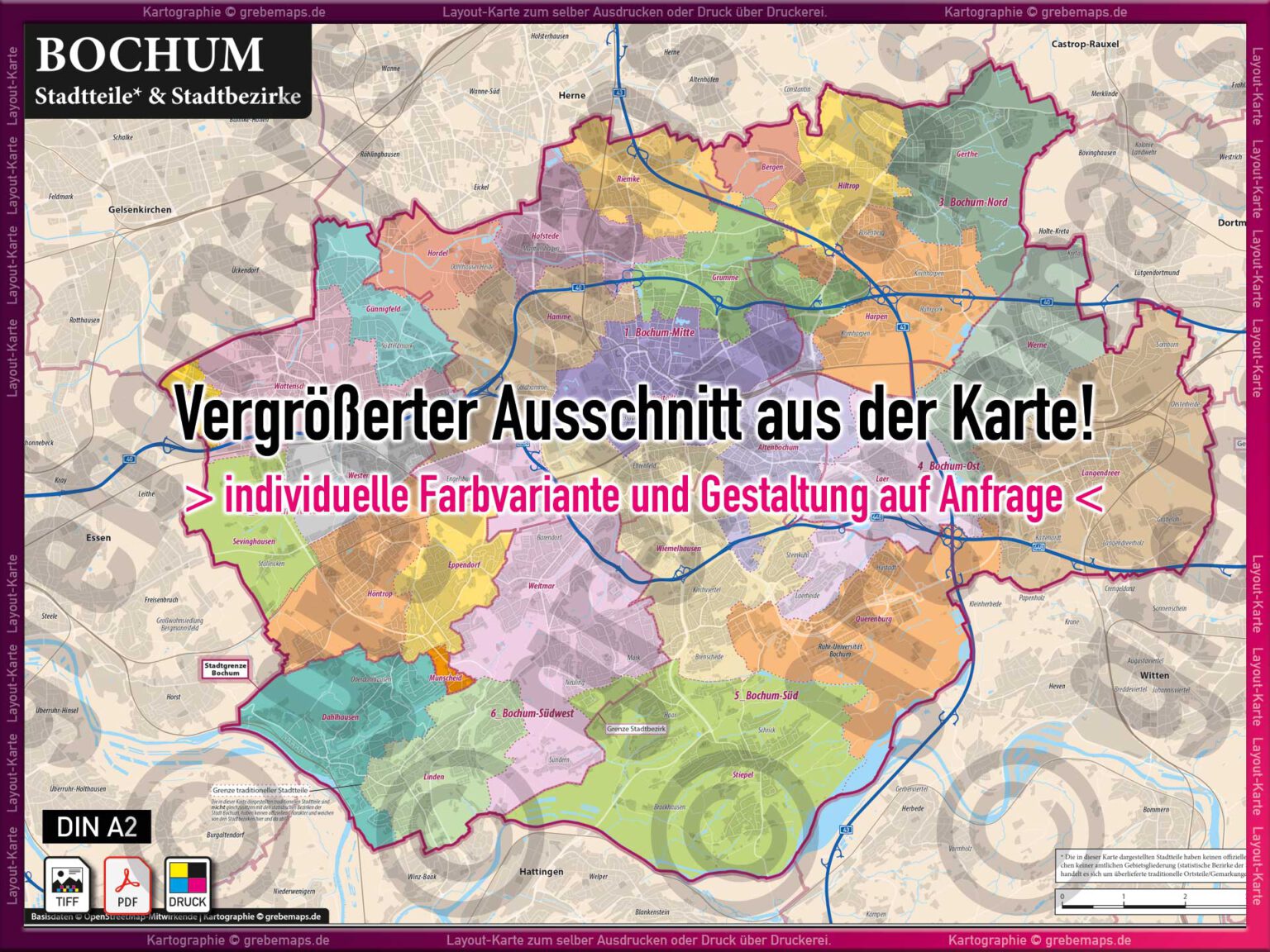 Postleitzahl Bochum Linden